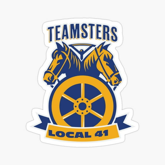 DOPASTICKER Teamsters Local 41 Gifts, Teamster Driver Father'S Day Gift ...