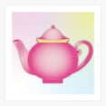 DOPASTICKER Teapot With Gradient Sticker, Phone Sticker Water Bottle ...
