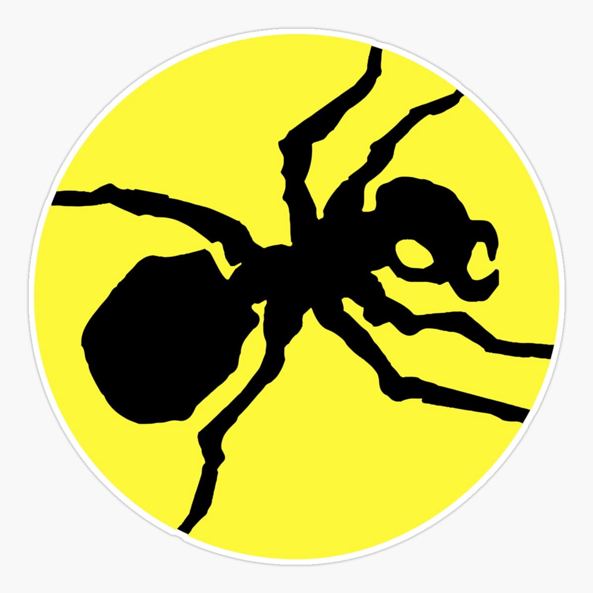 DOPASTICKER Techno Rave Ant Sticker, Phone Sticker Car Stickers ...