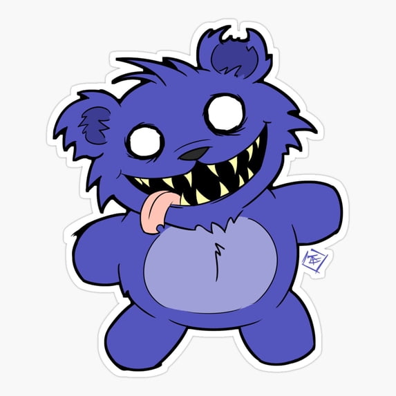 DOPASTICKER Teddy Sticker, Phone Sticker Water Bottle Stickers Car ...