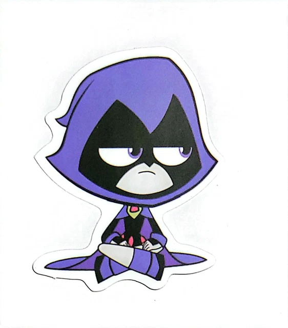 DOPASTICKER Teen Titans Go Robin Starfire Raven Cyborg Beast Anime ...