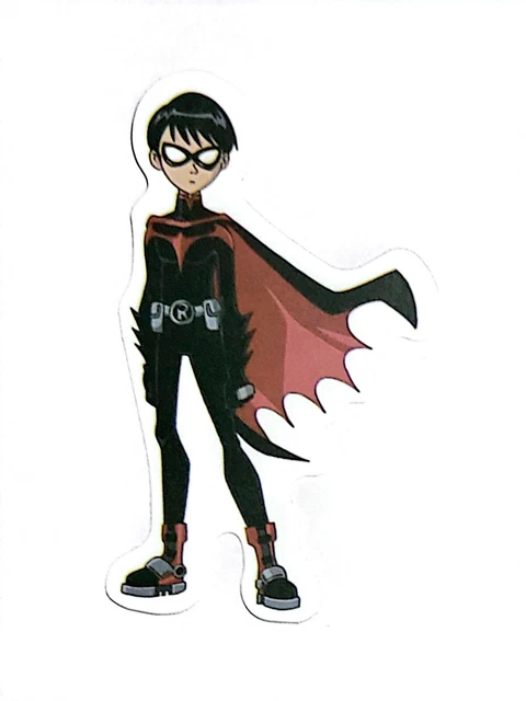 DOPASTICKER Teen Titans Go Robin Starfire Raven Cyborg Beast Anime ...