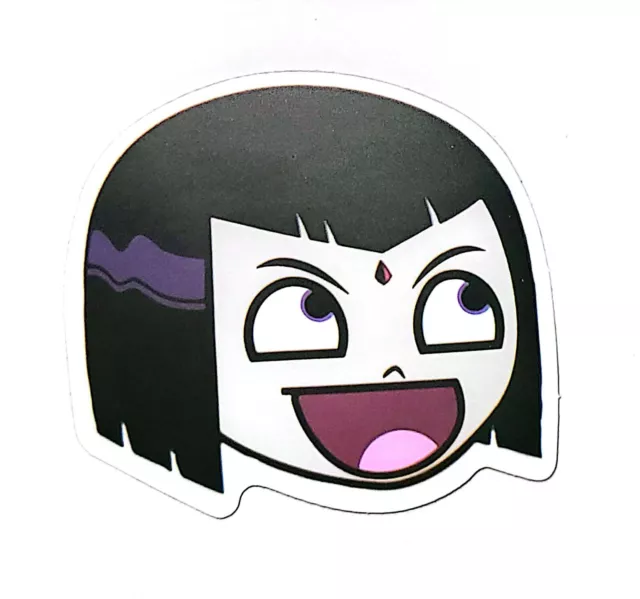 DOPASTICKER Teen Titans Go Robin Starfire Raven Cyborg Beast Anime ...