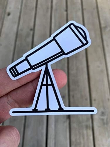 DOPASTICKER Telescope Sticker Phone Decal Water Bottle Stickers, Cars ...