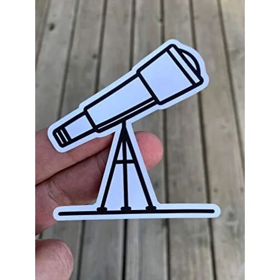 DOPASTICKER Telescope Sticker Phone Decal Water Bottle Stickers, Cars ...