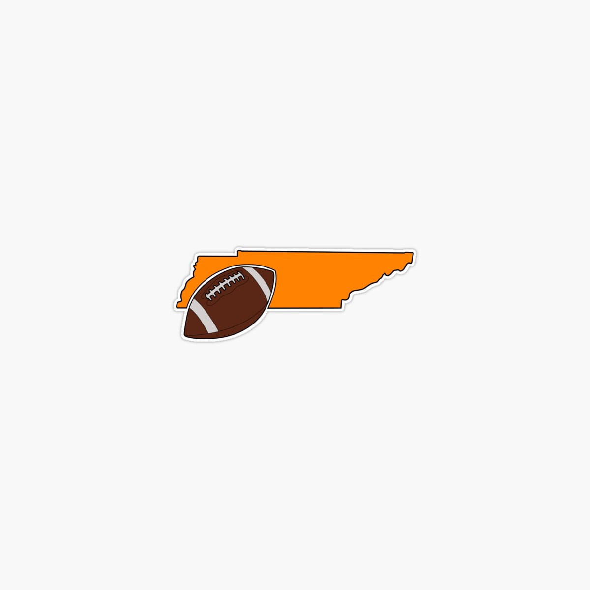 DOPASTICKER Tennessee Football Graphic Sticker, Phone Sticker Car ...