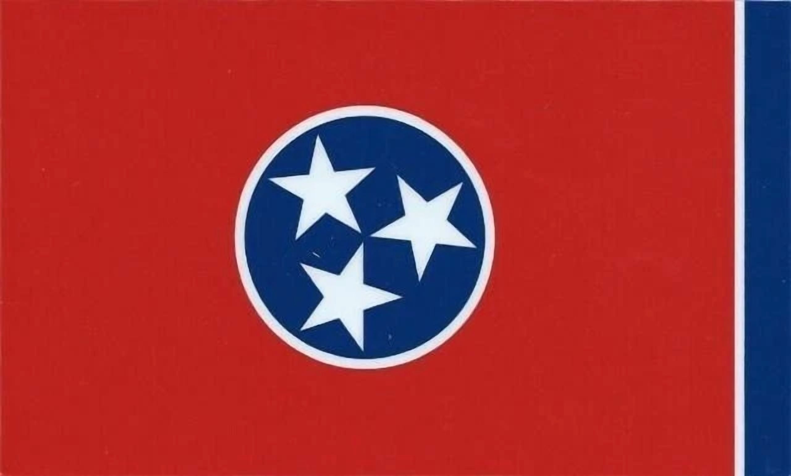 DOPASTICKER Tennessee State Flag Sticker Car Sticker Magne Sticker ...