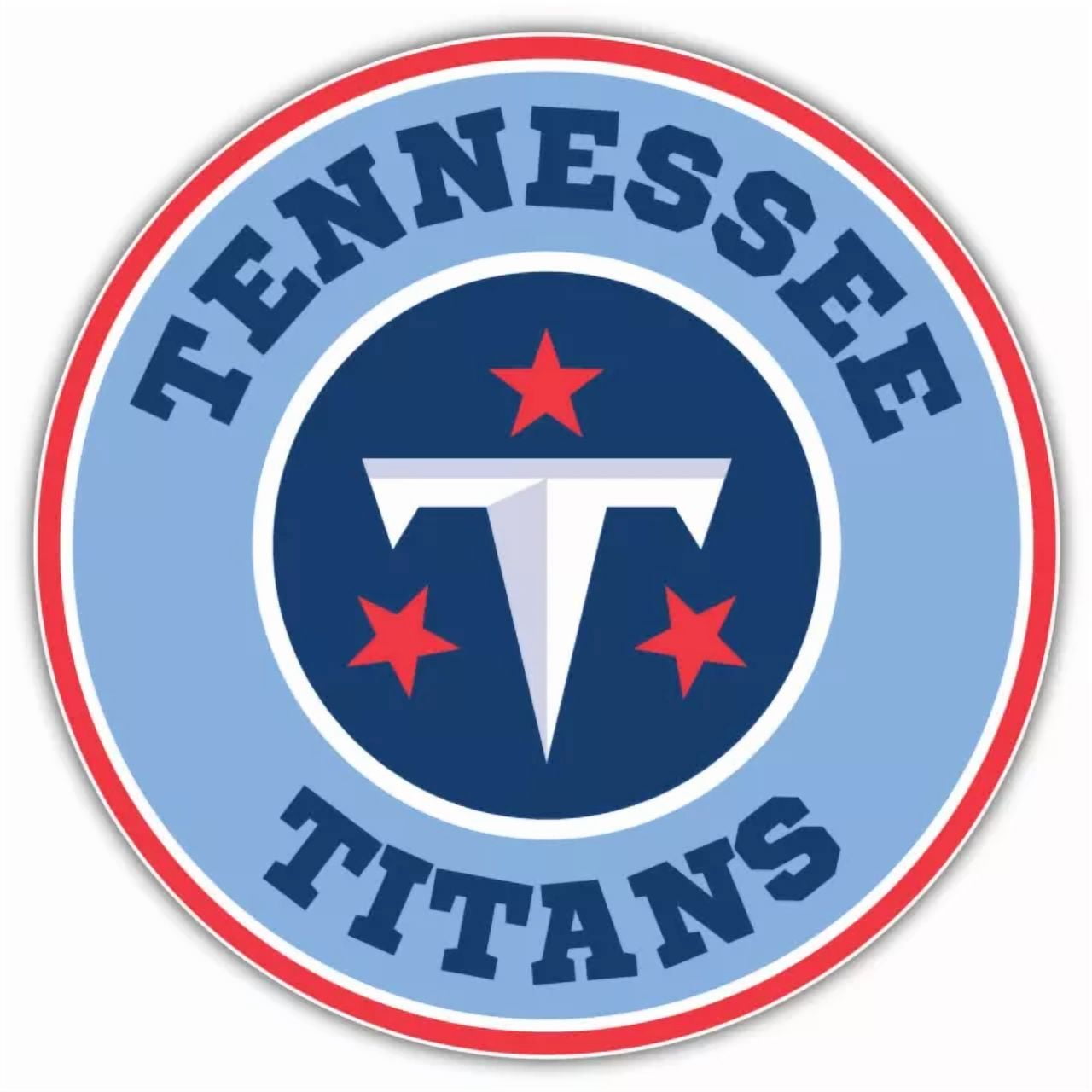 DOPASTICKER Tennessee Titans Logo Sport Car Sticker Phone Water Bottle ...