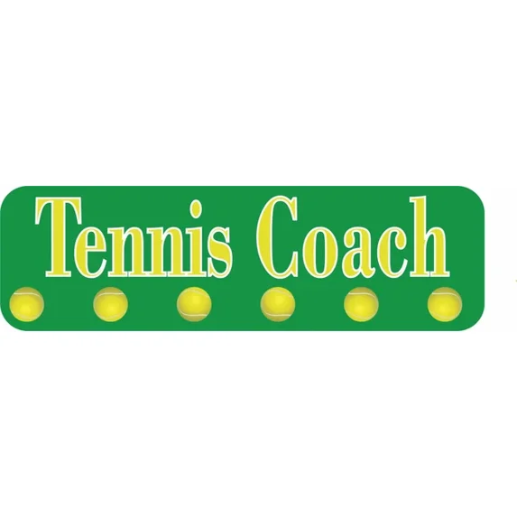 DOPASTICKER Tennis Coach Sticker Phone Sticker, Latop Sticker, Lover ...