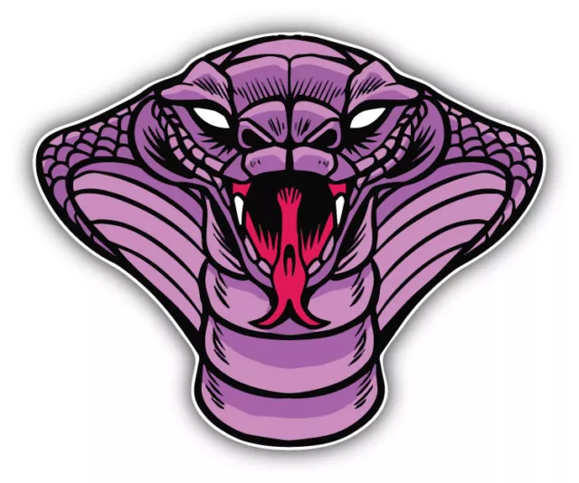 DOPASTICKER Terrible Snake Head Animal Sticker Decal Phone Decal Water ...