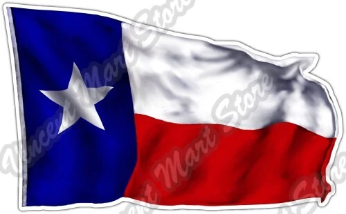 DOPASTICKER Texas Flag Usa United States America Car Sticker Decal ...