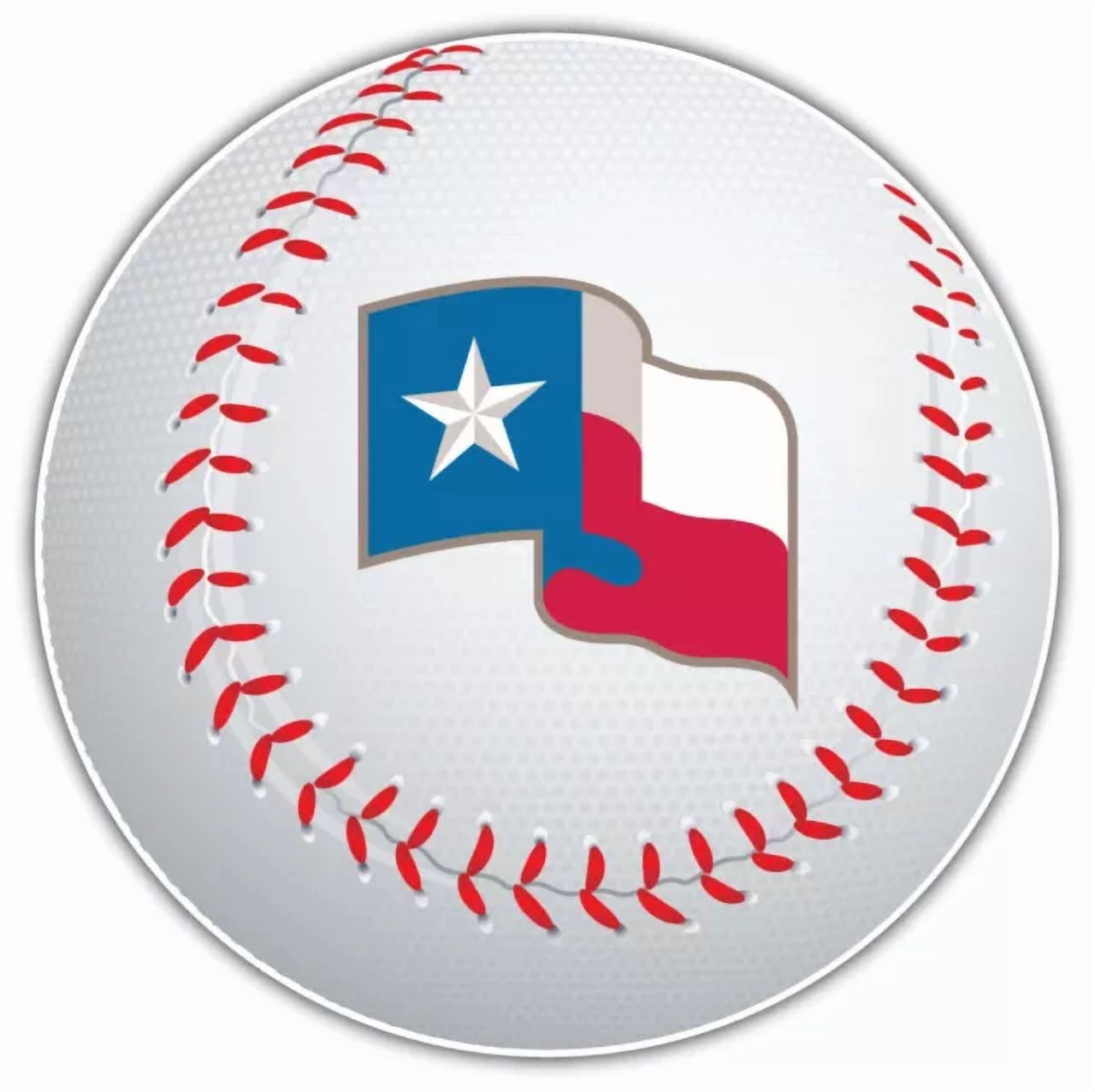 DOPASTICKER Texas Rangers Baseball Sport Logo Car Sticker Phone Water ...