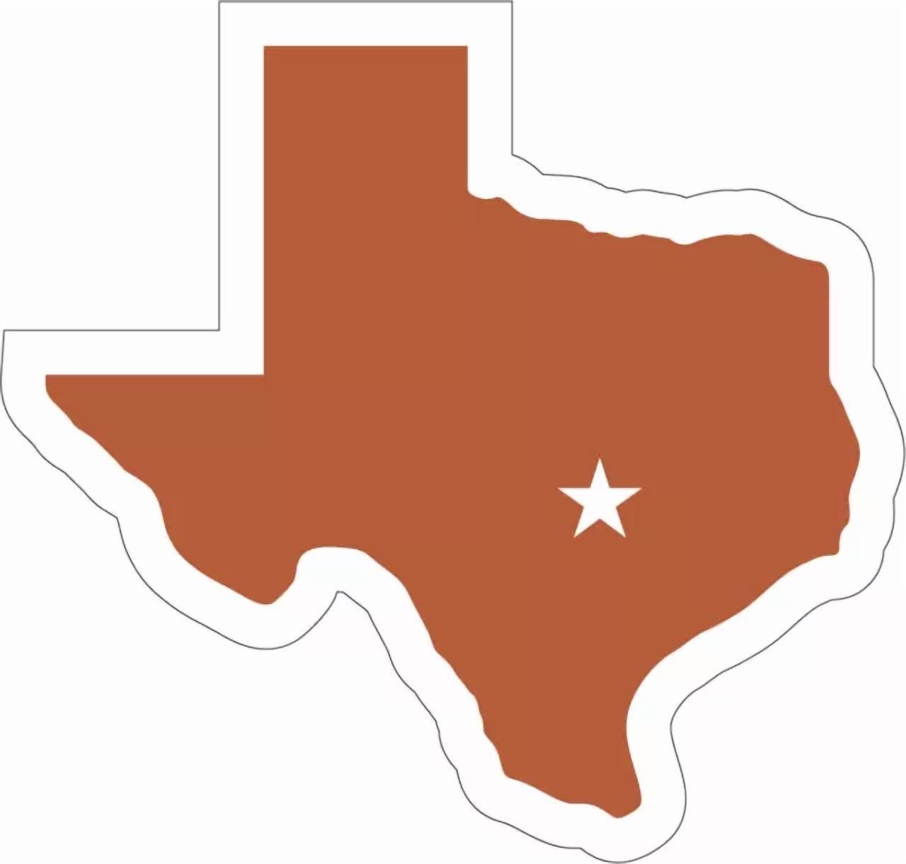 DOPASTICKER Texas University Longhorns Car Decal Decal Monogram Sticker ...