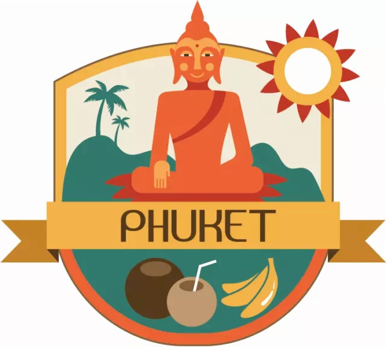 DOPASTICKER Thailand Phuket Sticker Decal Phone Decal Water Bottle ...