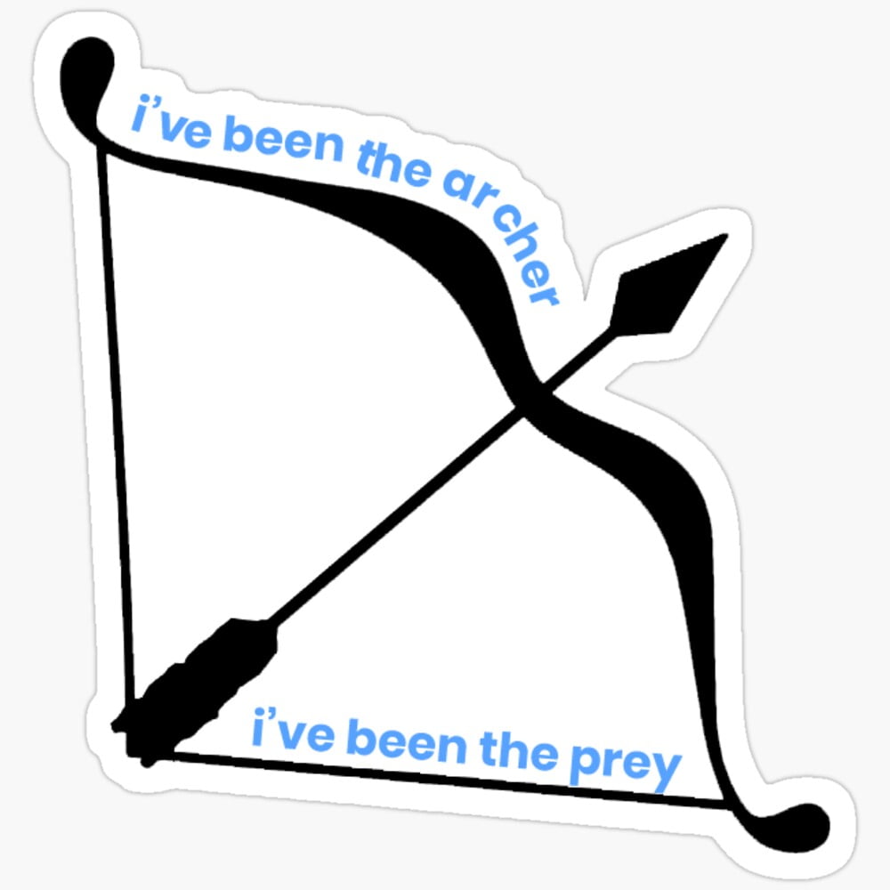 DOPASTICKER The Archer Sticker Phone Sticker, Latop Sticker, Lover Gift ...