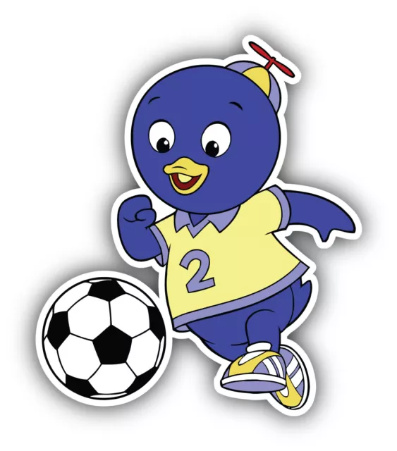 DOPASTICKER The Backyardigans Cartoon Pablo Football Sticker Decal ...