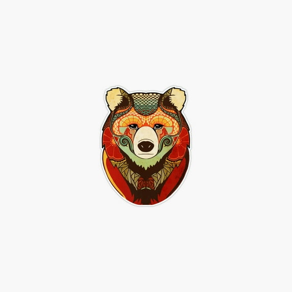 DOPASTICKER The Bear Sticker, Phone Sticker Water Bottle Sticker Car ...