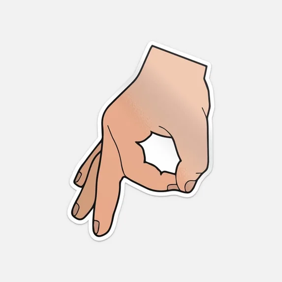 DOPASTICKER The Circle Game Hand Car Sticker Phone Water Bottle ...