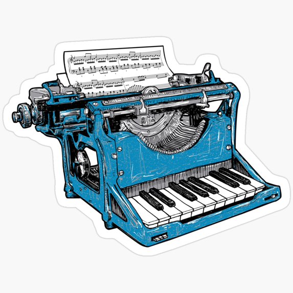 DOPASTICKER The Composition - O. Sticker. Gift You - Decorate Laptops ...