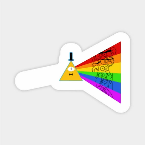 DOPASTICKER The Dark Side Of Gravity Falls Decorative Laptop, Phone ...