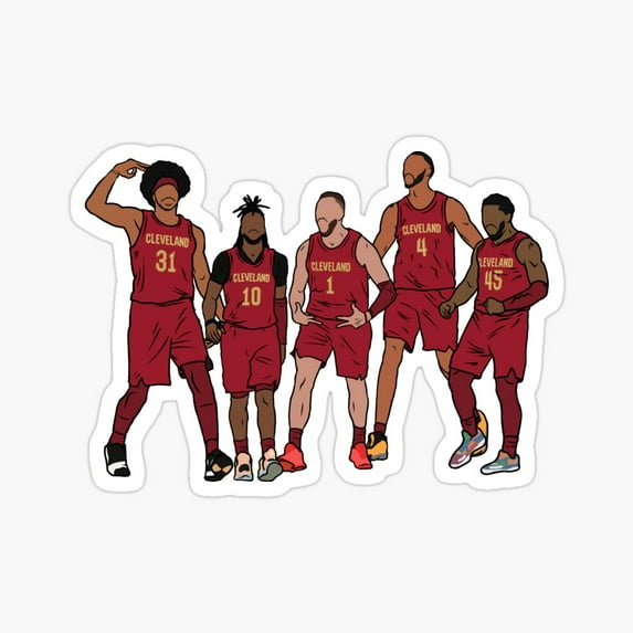 DOPASTICKER The Fro, Garland, Strus, Mobley & Mitchell - Hot Trending ...