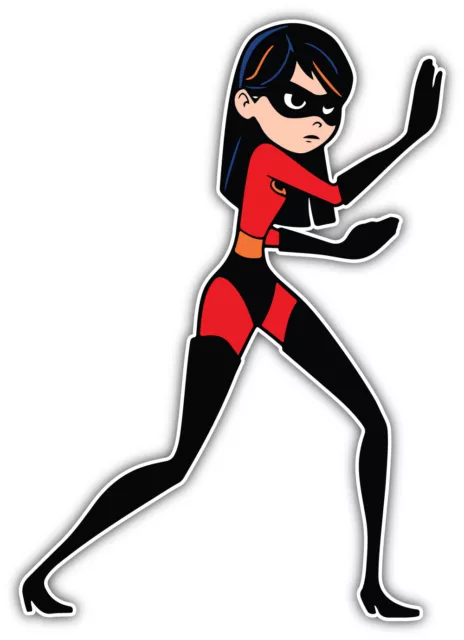 DOPASTICKER The Incredibles Violet Parr Cartoon Sticker Decal Phone ...