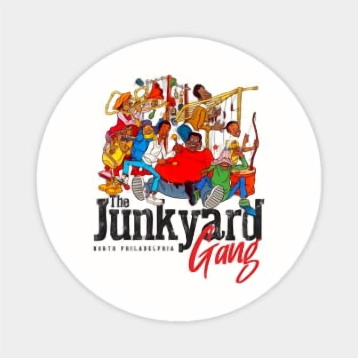 DOPASTICKER The Junkyard Gang Decorative Laptop, Phone Stickers ...