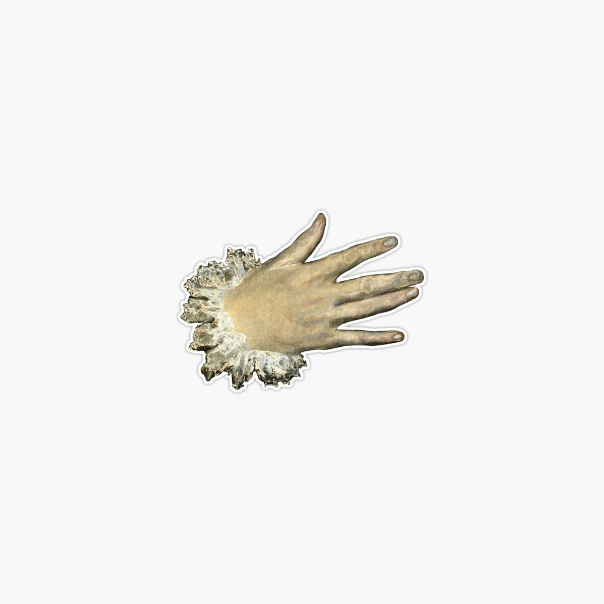 DOPASTICKER The Knight With His Hand On His Breast Sticker Phone ...