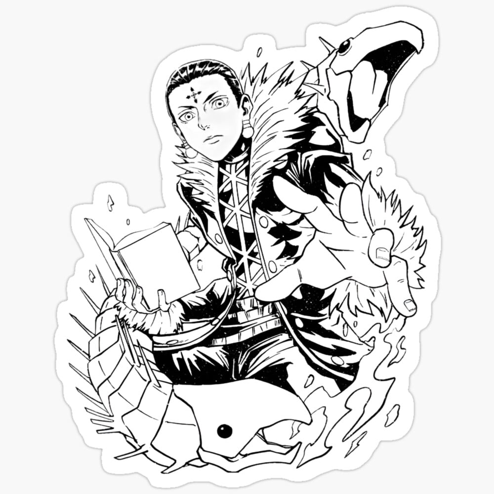 DOPASTICKER The Leader Of The Phantom Troupe Sticker Phone Decal Water ...