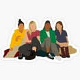 DOPASTICKER The Lives Of Collage Girls Perfect Gift Everyone Phone ...