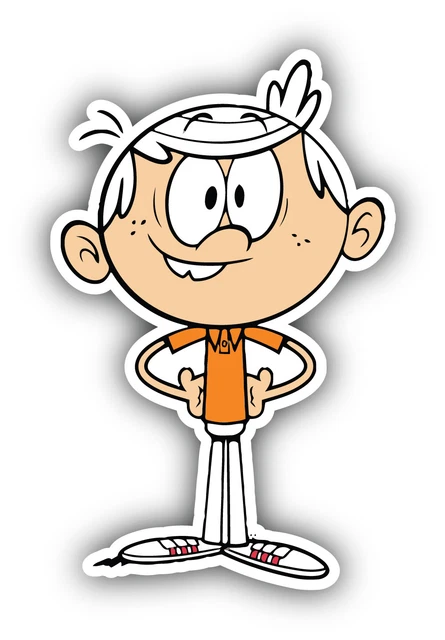 DOPASTICKER The Loud House Cartoon Lincoln Loud Sticker Decal Phone ...