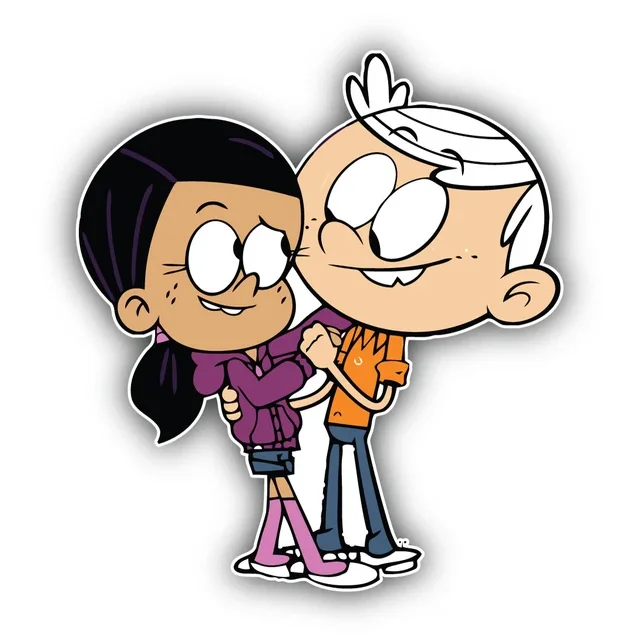 DOPASTICKER The Loud House Cartoon Lincoln Ronnie Sticker Decal Phone ...
