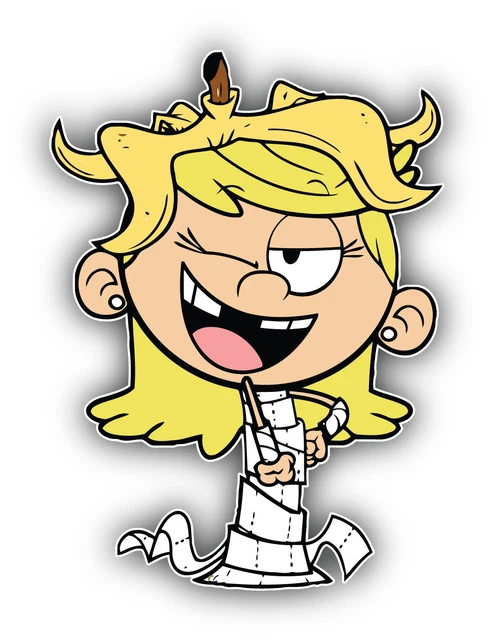 DOPASTICKER The Loud House Cartoon Lola Sticker Decal Phone Decal Water ...