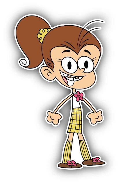 DOPASTICKER The Loud House Cartoon Luan Sticker Decal Phone Decal Water ...