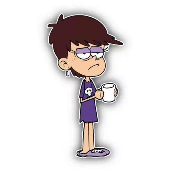 DOPASTICKER The Loud House Cartoon Luna Sticker Decal Phone Decal Water ...