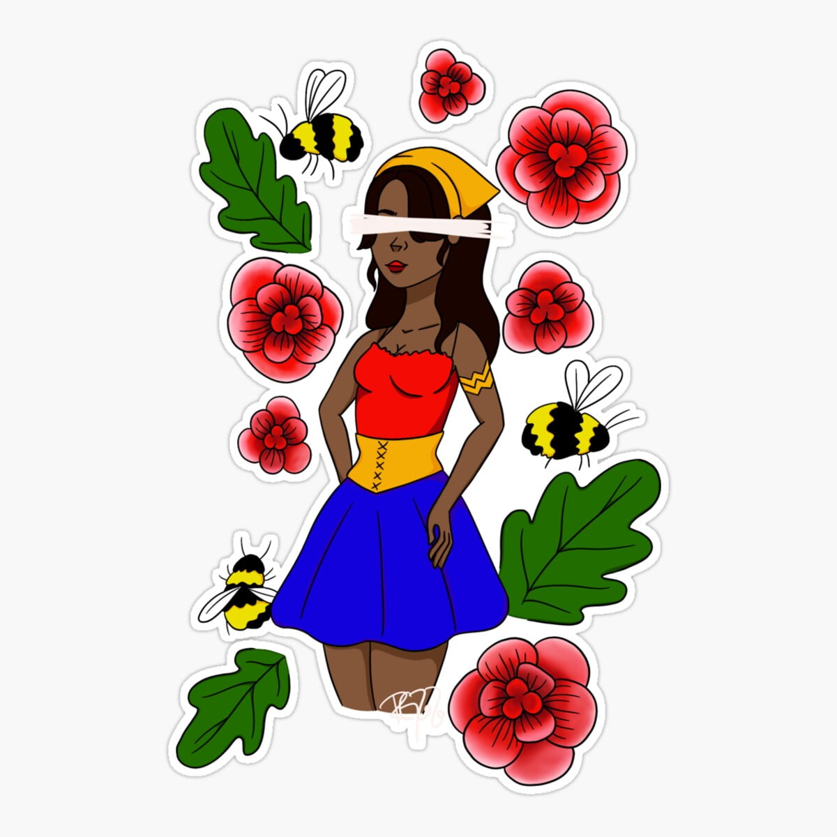 DOPASTICKER The Mad Dogs Squad! Sticker, Phone Sticker Water Bottle ...