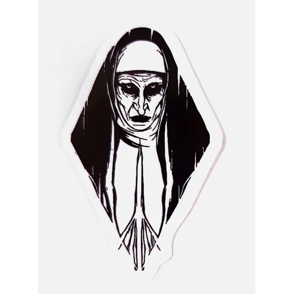 DOPASTICKER The Nun The Conjuring Horror Sticker Phone Decal Water ...