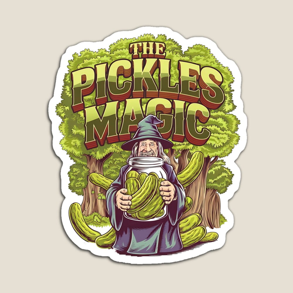 DOPASTICKER The Pickles Magic - Pickle Power - Dill Pickle Squad - Pickle This - Pickle Me This ...