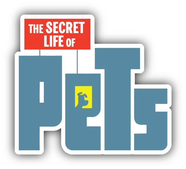 DOPASTICKER The Secret Life Of Pets Cartoon Logo Sticker Decal Phone ...