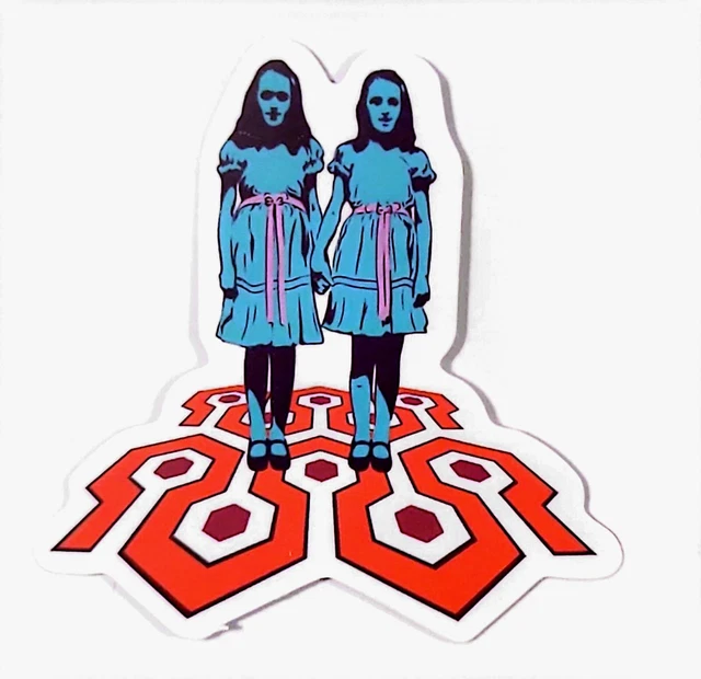 DOPASTICKER The Shining Grady Twins Horror Sticker Phone Decal Water ...