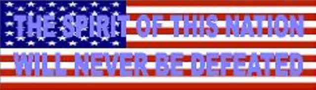 DOPASTICKER The Spirit Of This Nation Will Never Be Defeated Sticker ...