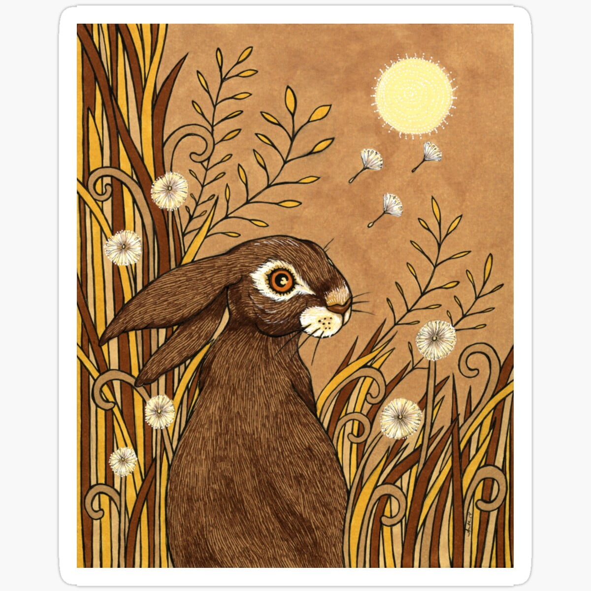 DOPASTICKER The Whisper Sticker Birthday Gifts - Decorative Laptop ...