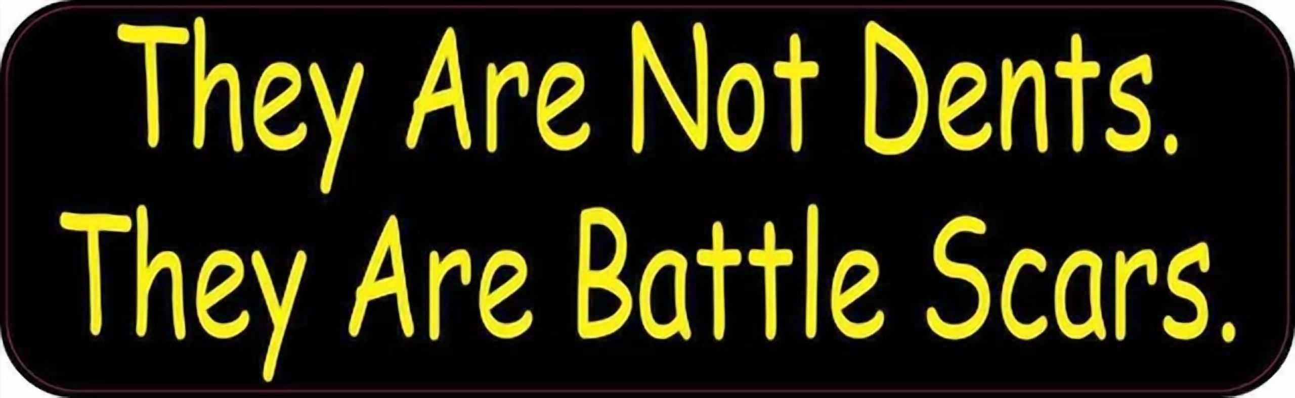 DOPASTICKER They Are Battle Scars Sticker Phone Sticker, Latop Sticker ...