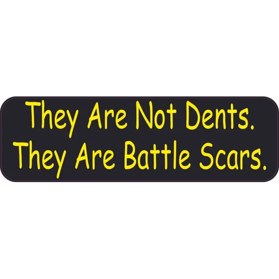 DOPASTICKER They Are Battle Scars Sticker Phone Sticker, Latop Sticker ...