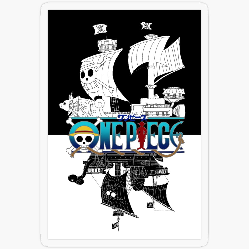 DOPASTICKER Thousand Sunny And Going Merry Transparent Sticker Phone ...