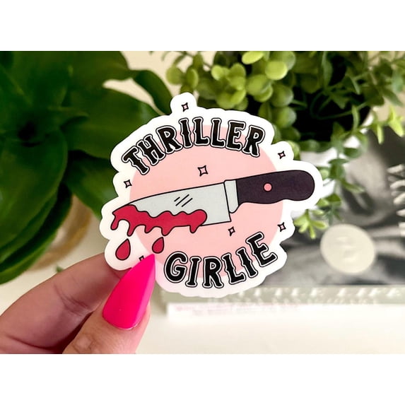 DOPASTICKER Thriller Girlie Sticker, Spooky Stickers, Horror Gifts ...