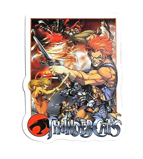 DOPASTICKER Thundercats Lion-O Cheetara Mumm-Ra 80S Cartoon Anime ...