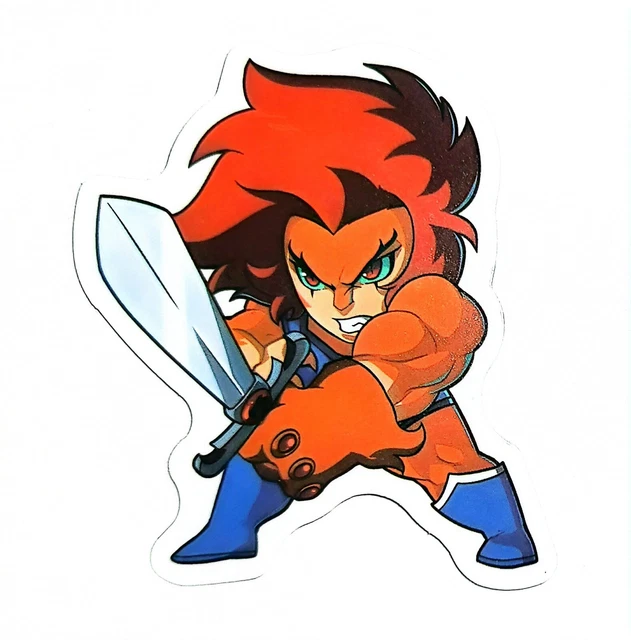 DOPASTICKER Thundercats Lion-O Cheetara Mumm-Ra 80S Cartoon Anime ...