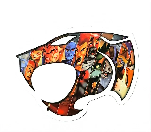 DOPASTICKER Thundercats Lion-O Cheetara Mumm-Ra 80S Cartoon Anime ...
