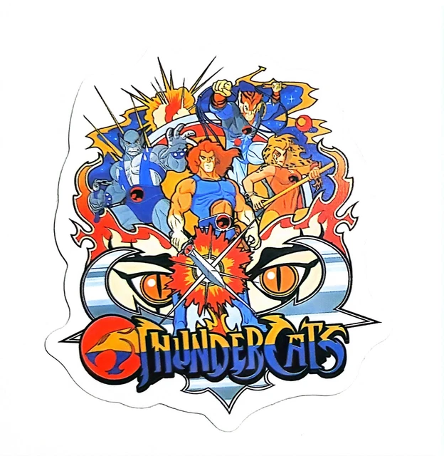 DOPASTICKER Thundercats Lion-O Cheetara Mumm-Ra 80S Cartoon Anime ...